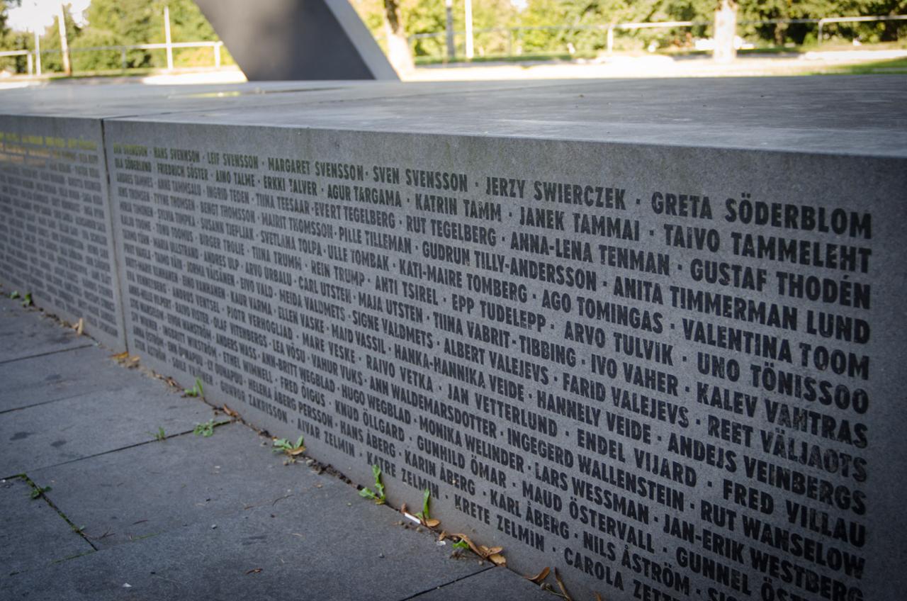 Estonia ferry Monument, Tallinn - Guide and Photos